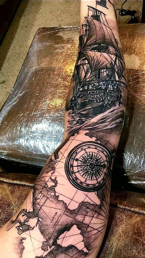 Pin On Nautical Sea Life Tattoos And Inspirations Nautical Tattoo