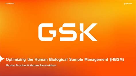 Analyzing The Human Biological Sample Management Process For Clinical