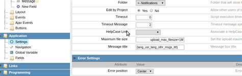 Max File Size When Uploading File Discussion Scriptcase