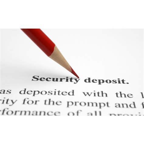 Security Deposit Refundable Security Deposit