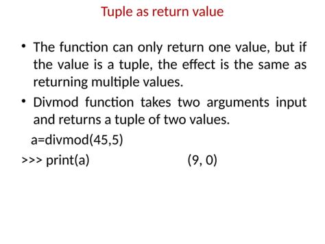 Unit 4pptx Python List Tuples Dictionary Ppt