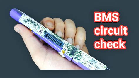 Opening And Charging The Laptop Battery And Repairing The Bms Circuit