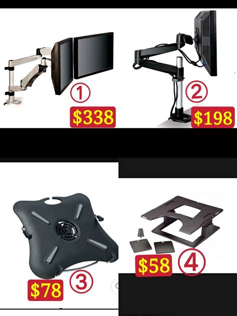 3m Ergonomic Notebook Riser Computers And Tech Desktops On Carousell