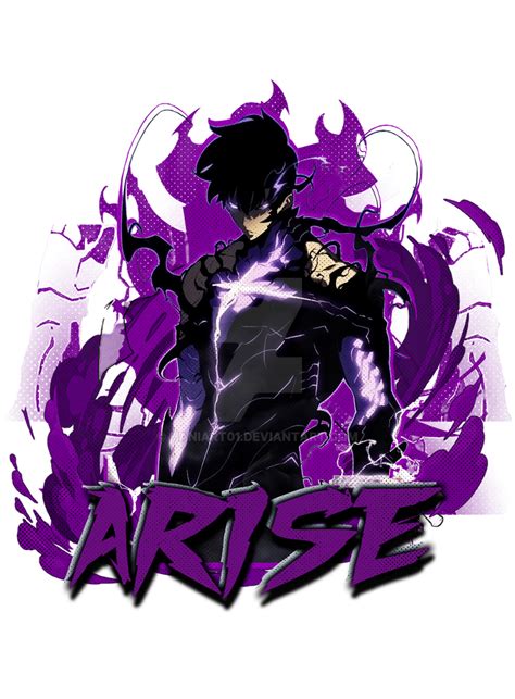 Arise Solo Leveling Png Design Ready To Print By Haniart01 On Deviantart