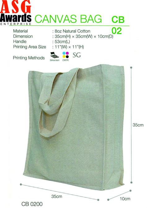 Canvas Bag Cb02 Asg Awards