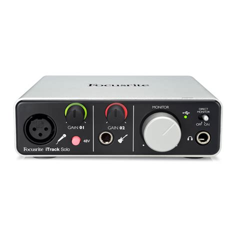 Focusrite Itrack Solo Audio Interface