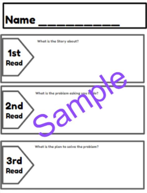 Cgi Math Three Read Protocol By Stem And Sor Diva Tpt