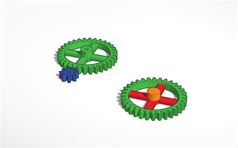 3d Design Tannhjul Cog Weel Tinkercad