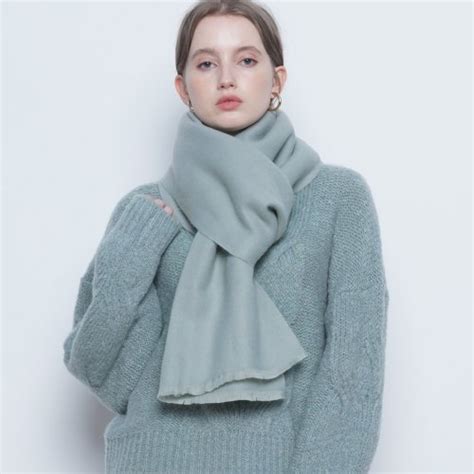 Musinsa Abon W282 Seiden Iong Muffler Mint