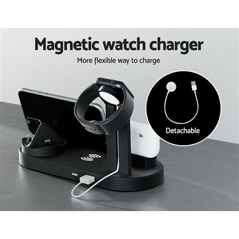 Devanti 4 In 1 Wireless Charger Dock Shop Now At Kouwi
