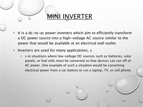 Mini Inverter Project Pptx