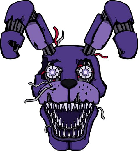 Five Nights At Freddys Nightmare Bonnie By Kaizerin
