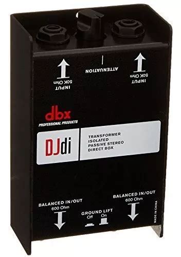 caja dbx pasivo y activo 1 2 y 4 canal directo cuotas sin interés