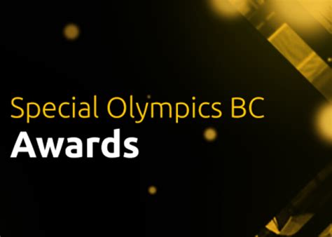 British Columbia Congratulating The 2025 Special Olympics Bc Award