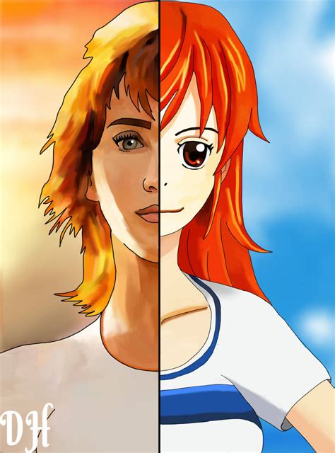 One Piece Nami Fanart By Dhartanddesing On Deviantart