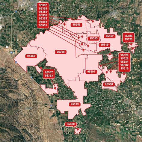 Central Valley Zip Code Map Richard C Patrick Central Valley Realtor