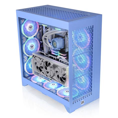 Thermaltake Cte E600 Mx Midi Pc Skap Atx Eatx Micro Atx Mini Itx Hortensia Blå 3159 Kr
