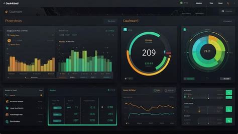 Premium Photo Modern Dashboard Analytics Interface