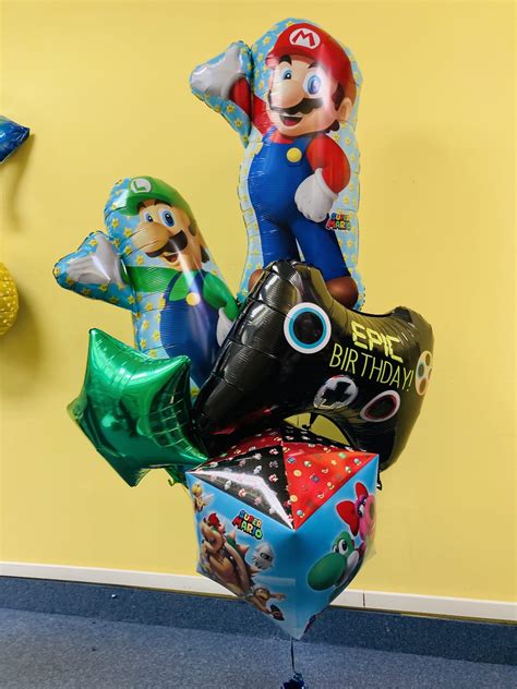 Super Mario Balloon Bouquet Balloon Prime