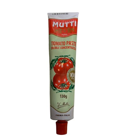 Mutti Tomato Paste 130g Biviano And Sons