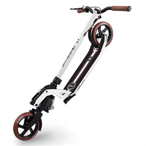 Тротинетка Globber One K 180 сгъваема за възрастни бяла Emagbg