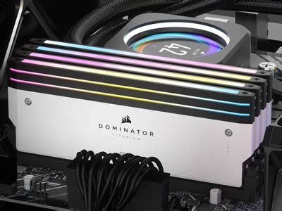 Introducing CORSAIR DOMINATOR TITANIUM DDR Memory