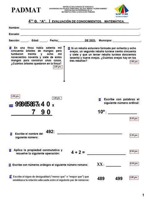 4to G A I Lap Definit 4 9 19 Pdf Matemáticas