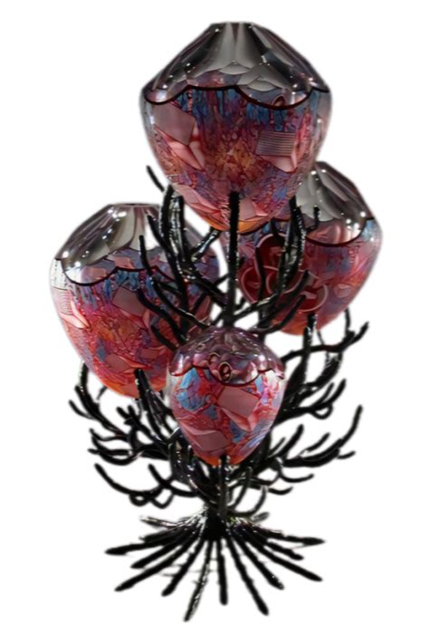 David Schwarz Tree Composition In Copper Red 5 5 15 • Habatat Galleries