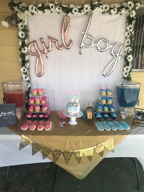 Simple Gender Reveal Gender Reveal Box Gender Reveal