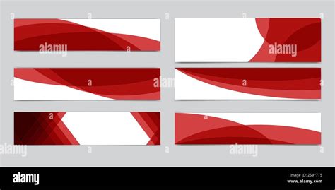 divider header for app banners or posters set of template dividers