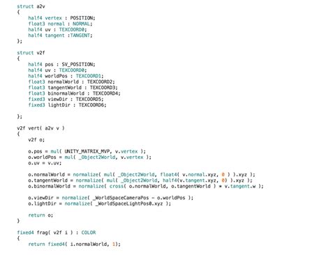 Shader Strange Normal Vectors Behaviour R Unity D