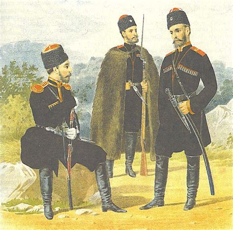Kuban Cossack Regiment Late 19th C Russian History Century