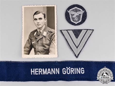 Germany A Luftwaffe Hermann Goering Division Group Emedals