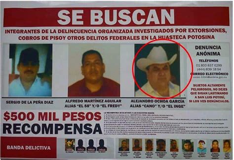 El Inge O El Cano Busca La Marina Identificado Capo Del Golfo En La Huasteca Potosina El