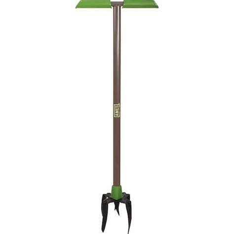 Ames Stand Up Hand Tiller For Garden 2917100 The Home Depot