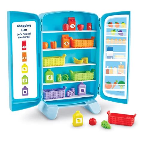 Learning Resources Sorting Snacks Mini Fridge Kiedler