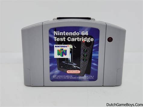 Nintendo 64 N64 Test Cartridge Authentic Ultra Rare Dutch