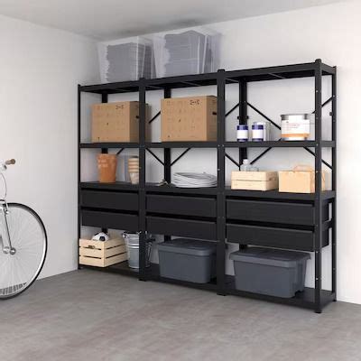 Bror Metal Shelving Combinations Ikea In 2025 Metal Shelves Barbie