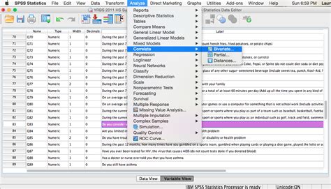 Part SPSS Guide And Examples Statistics Portfolio By Laura Bolton