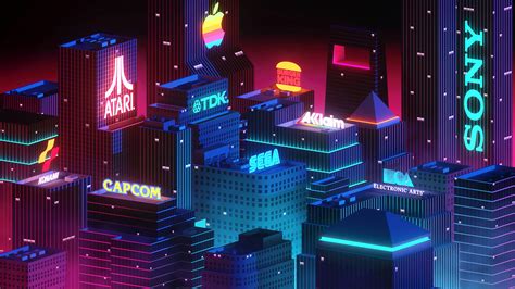 Pc Neon 4k Wallpapers Wallpaper Cave