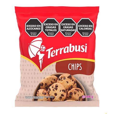 Galletitas Terrabussi Chips X 144 Grs Exceso