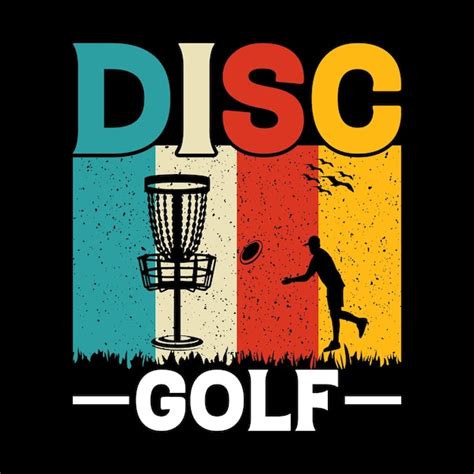 Silhueta De Golfe De Disco Vetorial Jogador De Golfe De Disco E Ilustração Vetorial De ícones