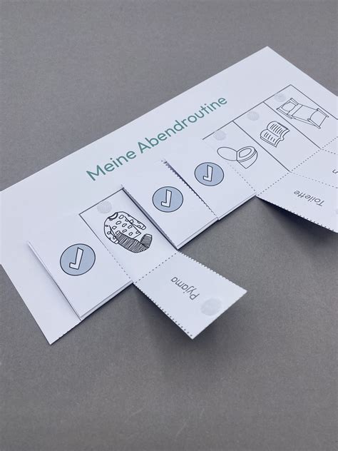Abendroutine Kinder Routine Deutsch Routineplan Kleinkinder Montessori