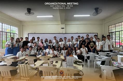 Organizational Meeting On September 2 2024 The Pice Isatu Student