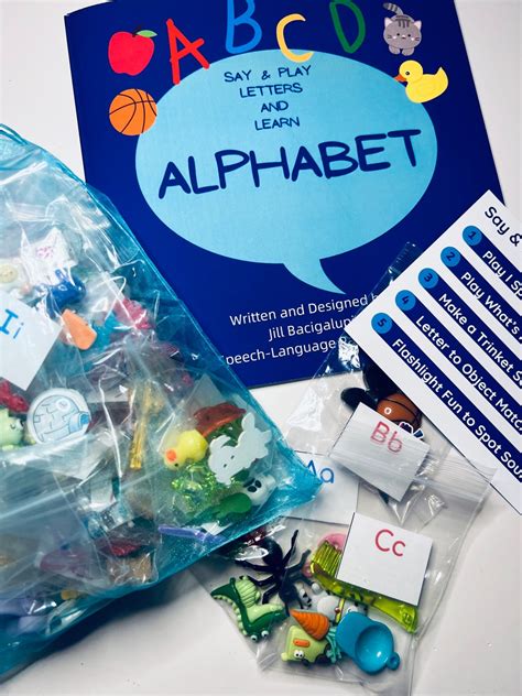 Alphabet Objects 5 Per Letter Alphabet Trinkets Beginning Sound Mini