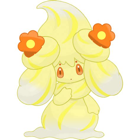 0869 Alcremie Lemon Cream Flower Sweet By Jormxdos On Deviantart