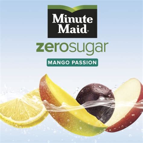 Minute Maid® Zero Mango Passionfruit No Sugar Added 52 Fl Oz Fred Meyer