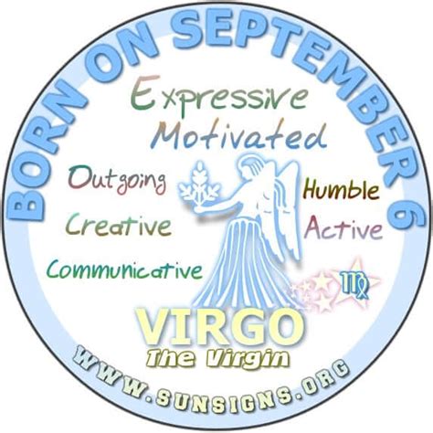 September 6 Zodiac Horoscope Birthday Personality Sunsignsorg