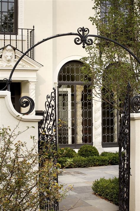 Spanish Courtyard Entry Gates