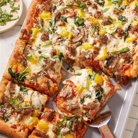 Sausage And Pepper Pizza Recipe